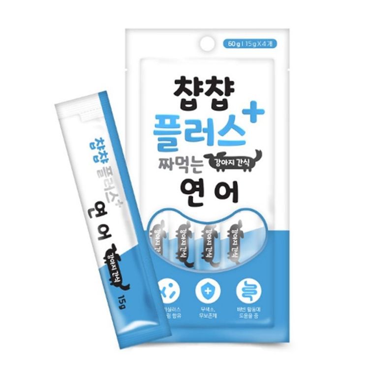 펫퍼스바이오캠 강아지 짜먹는 연어 60g 1p 반려견 스틱형 습식 간식 홈플러스 택배배송