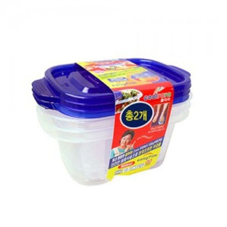 김치통 보관용기 반찬통 밀폐용기 직사각 800ml 4p 홈플러스 택배배송