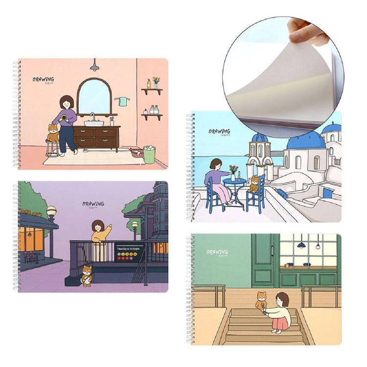 보리 N8142a9a165 드로잉노트 5 4개혼합 연습장 그리기 스케치북 홈플러스 택배배송
