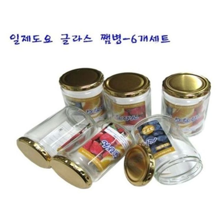 도요글라스 실용적인 N6133a8fa11 밀폐용기 유리병 양념통 소스병 256ml 6p 홈플러스 택배배송