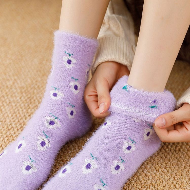 발워머 여성 겨울 극세사 수면양말 디자인 롱 긴 무압박 임산부 캐릭터 수면 덧신 양말 홈플러스 택배배송