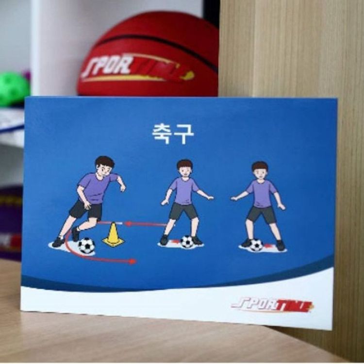 활동 실용적인 N7176b938a9 카드 훈련 트레이딩 플랜 카드 축구 12가지운동 홈플러스 택배배송