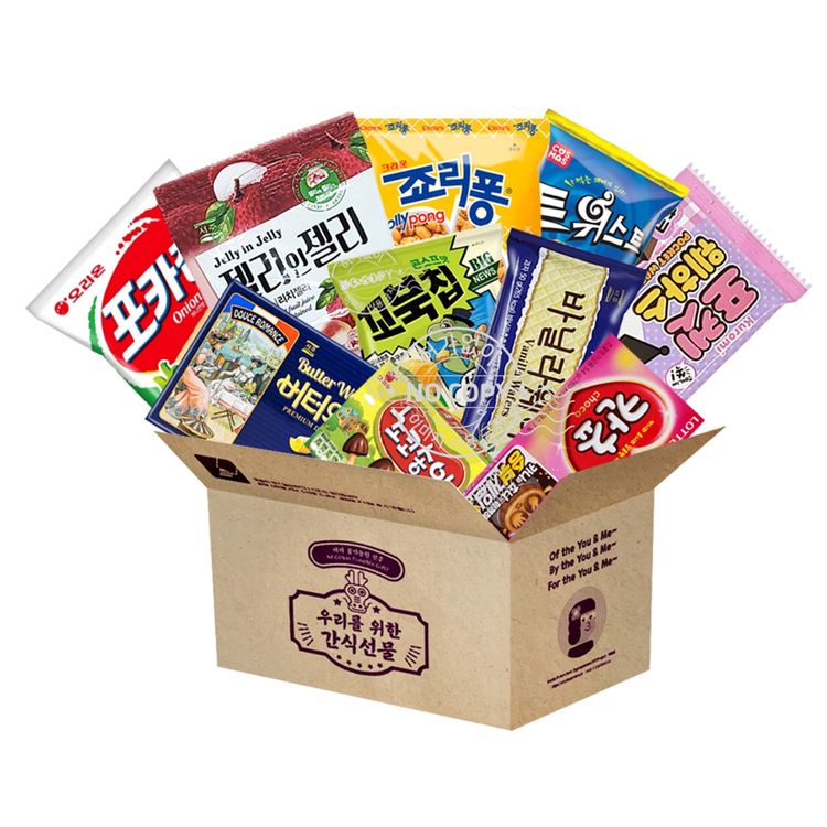 과자 스낵 젤리 초코 캔디 선물 답례품 꾸러미 세트 과자박스a 10종 홈플러스 택배배송
