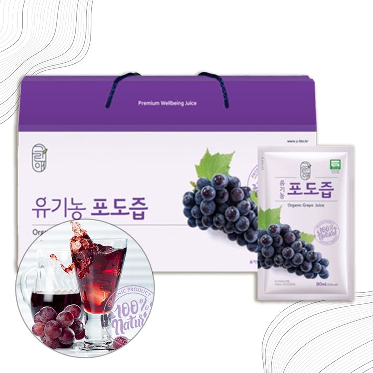 그린애 설탕없는 유기농 포도 농축액 과즙 30포 홈플러스 택배배송