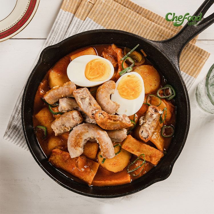 롯데 쉐푸드 냉동 밀키트 곱창 고구마 떡볶이 625g 홈플러스 택배배송
