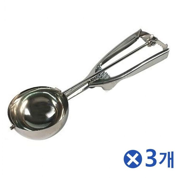 아이스크림 스쿱 소형x3개 아이스크림쿠퍼 화채스쿱 홈플러스 택배배송