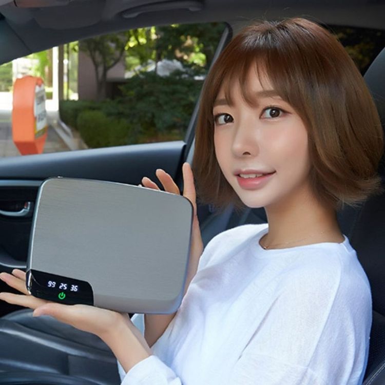 미세오염 실용적인 N6285b1db0e 온습도 표시 차량용 공기청정기 화이트홀b90 홈플러스 택배배송