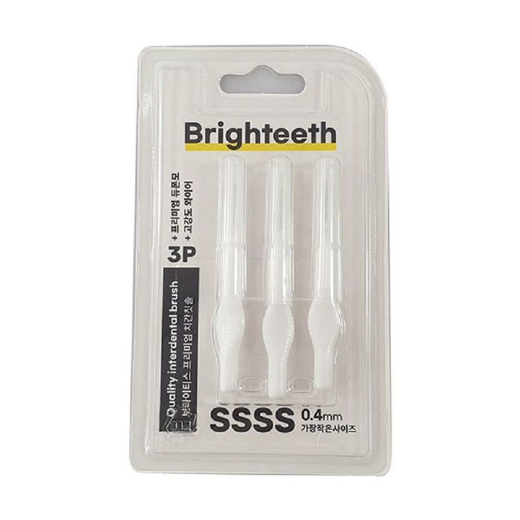 치간칫솔 치실 I타입 Ssss 04mm 3개입 홈플러스 택배배송