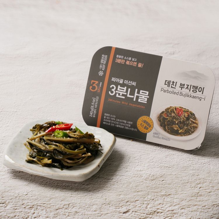 남도장터 지리산피아골 초간편 3분나물 부지깽이 밀키트 240g 홈플러스 택배배송