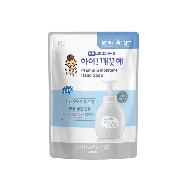 아이깨끗해 프리미엄 모이스처 힐링 코튼 리필 400ml 홈플러스 택배배송