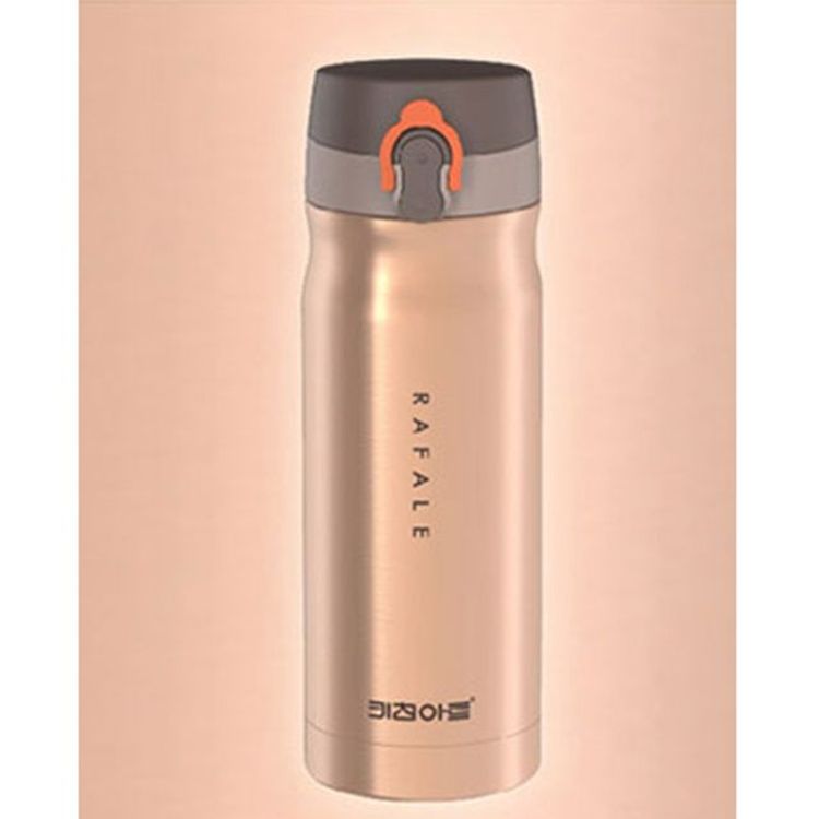 골드메탈 텀블러 원터치 이중잠금장치 스텐 350ml 홈플러스 택배배송