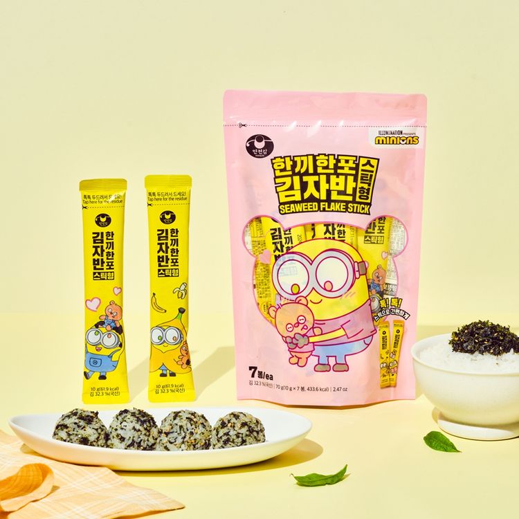 만전김 한끼한포 스틱 김자반 10g X 7봉 제품 리뉴얼 홈플러스 택배배송