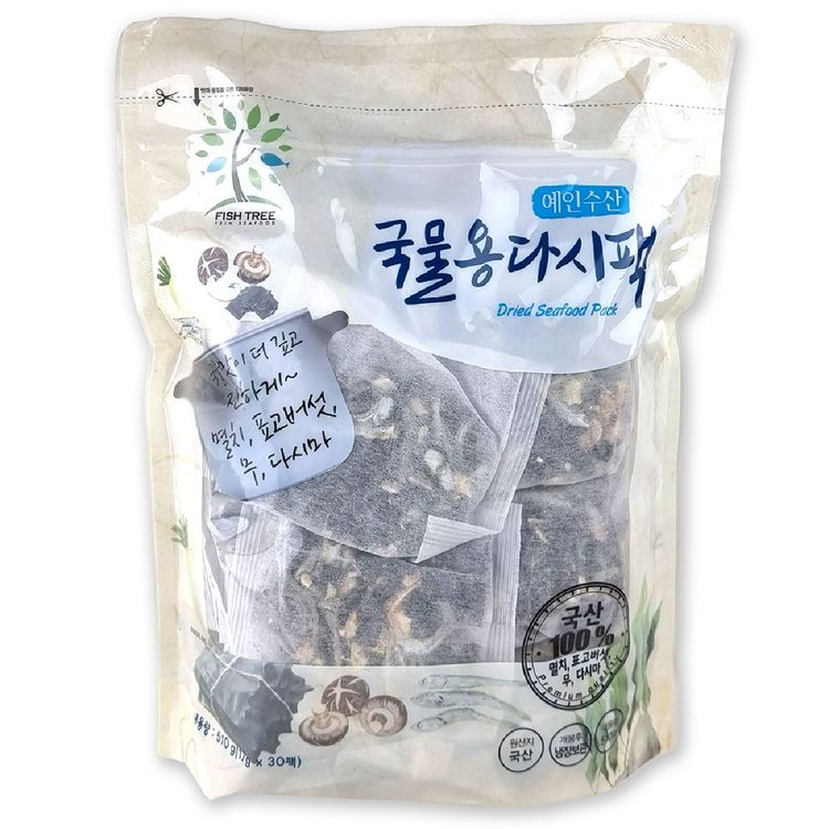 예인수산 국물맛이 더 깊고 진한 국물용 다시팩 510g17g X 30팩 홈플러스 택배배송