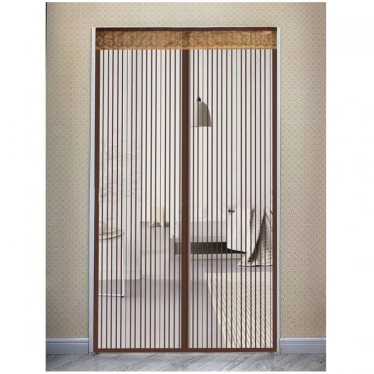 현관방충망 현관모기장 방충망 아트도어 브라운 방 문 모기장 모기장90x210cm 스트라이프 홈플러스 택배배송