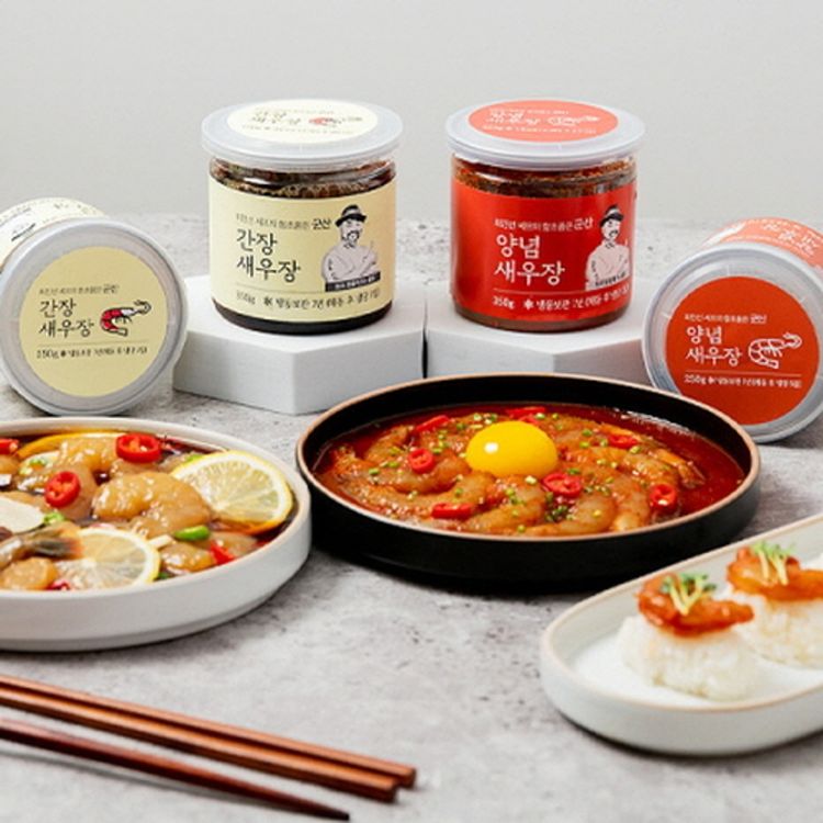 세프의장 최인선 셰프의 함초품은 깐새우장양념350g간장350g 세트 홈플러스 판매자택배