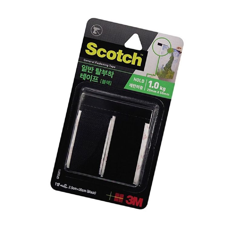 3m 찍찍이테이프 25x30 1p 접착 문구 사무 공업 정리 홈플러스 택배배송