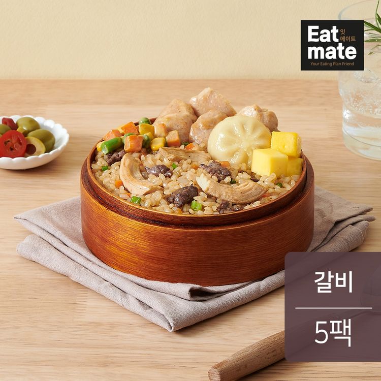 잇메이트 닭안심 다이어트 도시락 갈비 210gx5팩105kg 홈플러스 택배배송