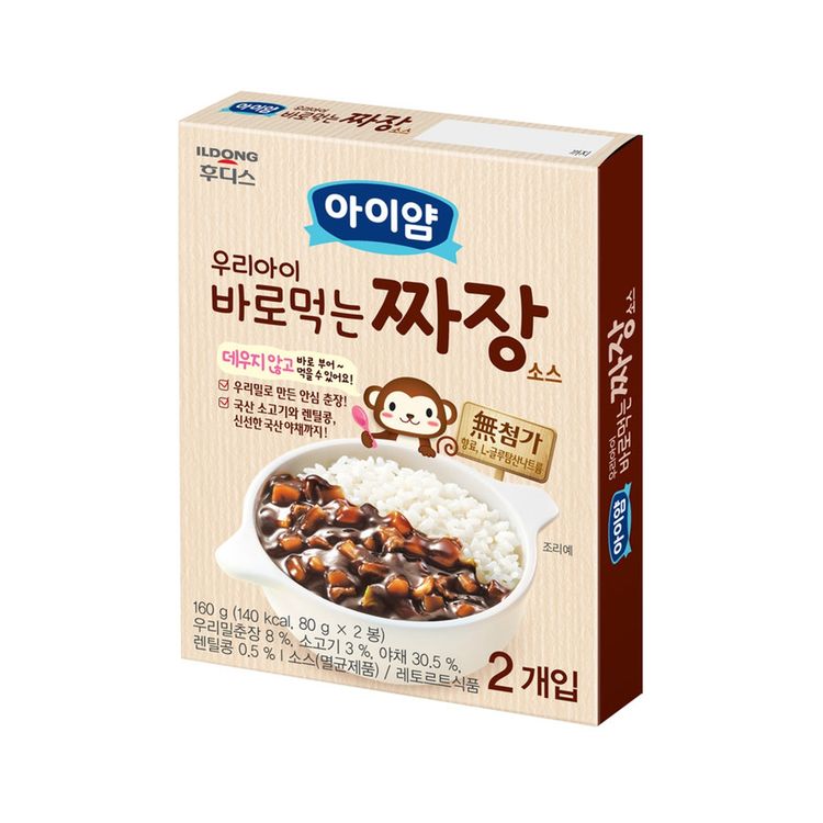 일동후디스 아이얌 바로먹는짜장소스 80g2입 홈플러스