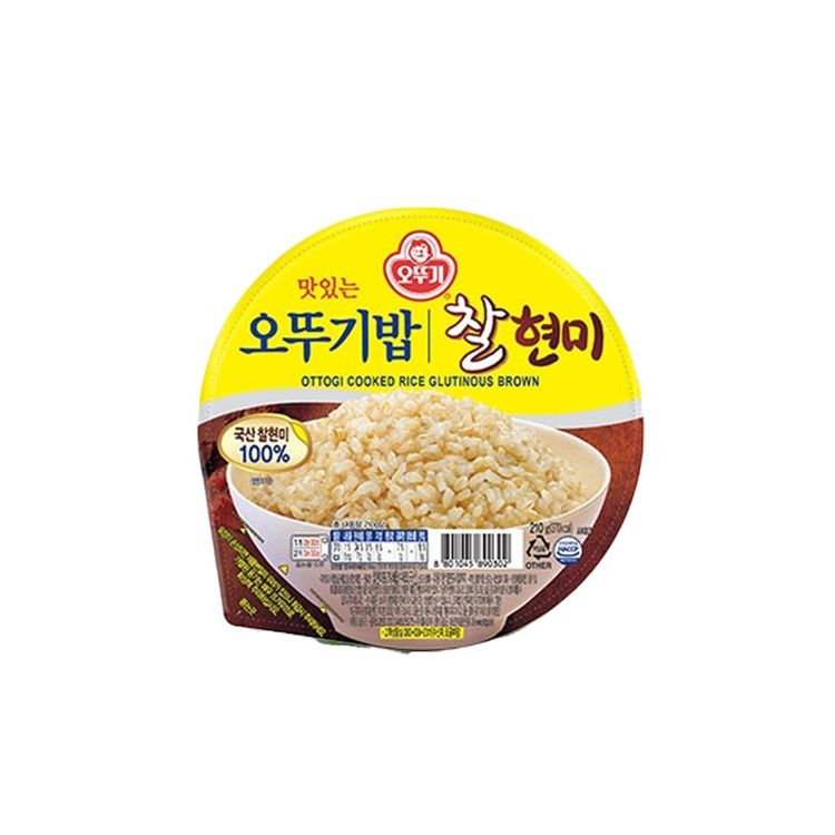 오뚜기 찰현미밥 즉석밥 210g 12입 1박스 홈플러스 택배배송