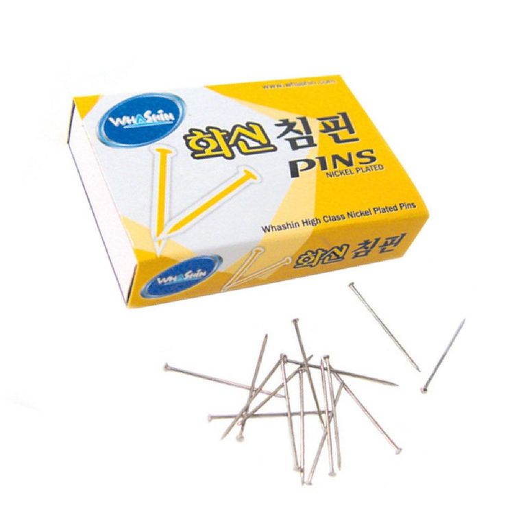 침핀 1p 문구 사무 문서 종이 용지 정리 클립 팬시 홈플러스 택배배송