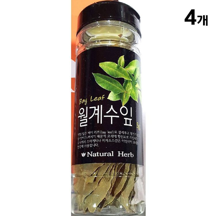 이슬나라 월계수잎 5gx4 월계수잎 월계수 향신료 월계수잎향신료 요리용향신료 베이리프 말린 홈플러스 택배배송