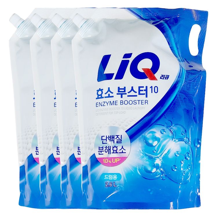 리큐 효소 부스터10 드럼용 리필 26l X 4개1박스 홈플러스 택배배송