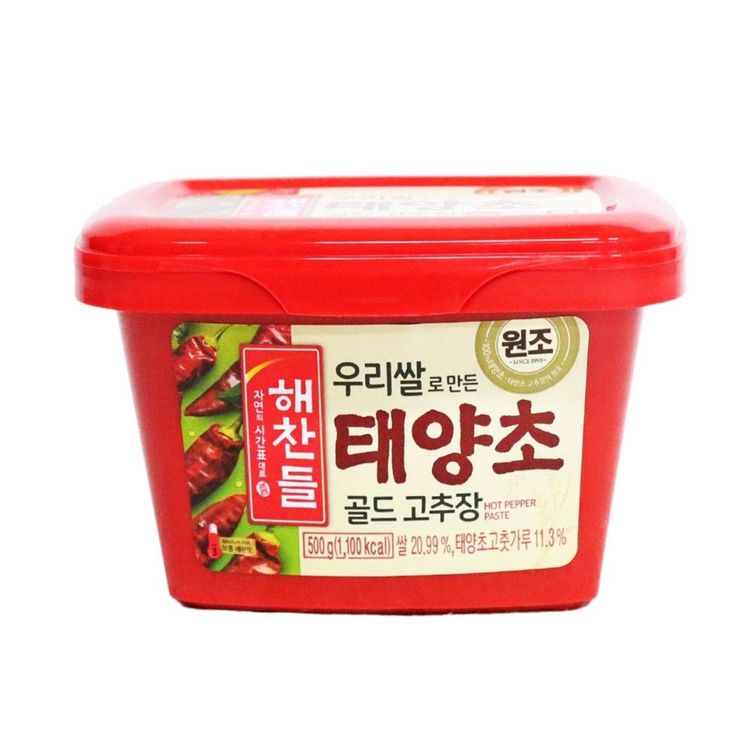 해찬들 맛있는 우리쌀 태양초 고추장 500g 홈플러스 택배배송