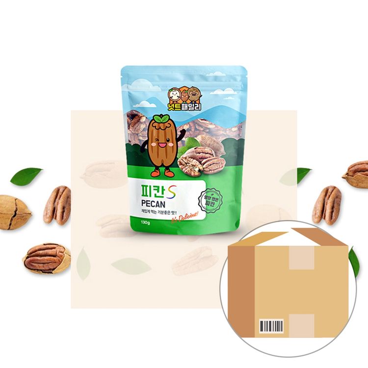 넛트패밀리건식구운로스팅피칸s130g100팩 홈플러스 택배배송