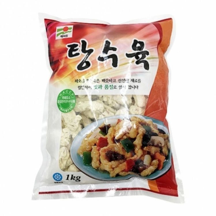 드라이아이스 X 화인 탕수육 1kg 홈플러스 택배배송