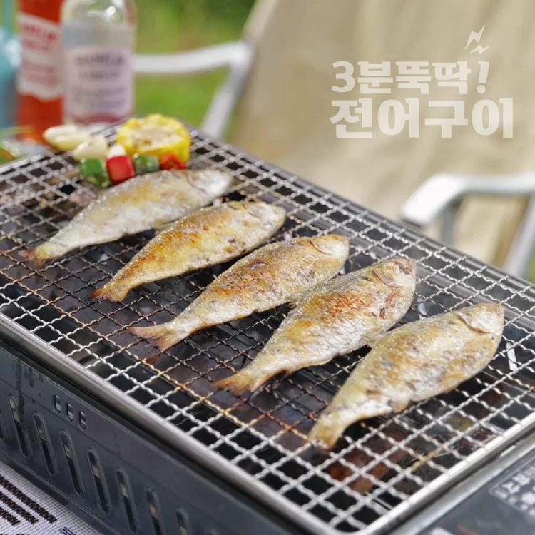 찬솔맛나 산지직송 3분뚝딱 고소하고 신선한 전어구이 200g 5팩25마리 무료배송 홈플러스 택배배송