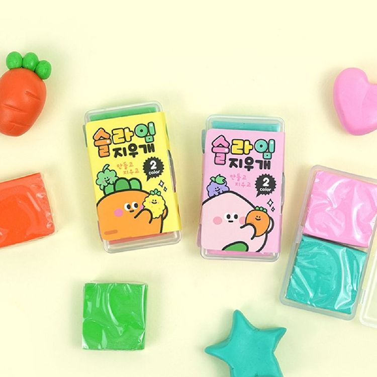 핑크풋 케이스 슬라임 지우개 2color 홈플러스 택배배송