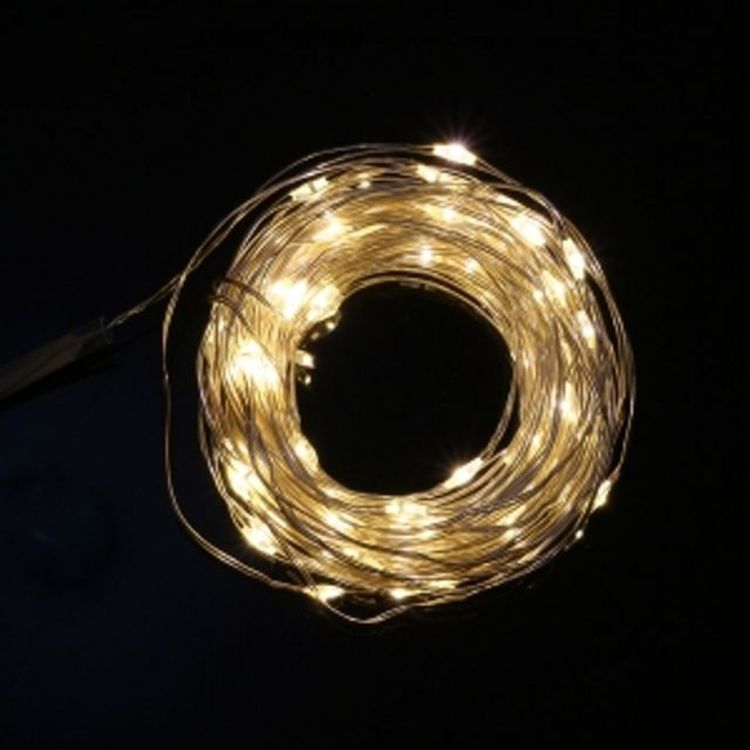 Usb 100구 Led 드럼 와이어 전구10m 웜색 트리전구 홈플러스 택배배송