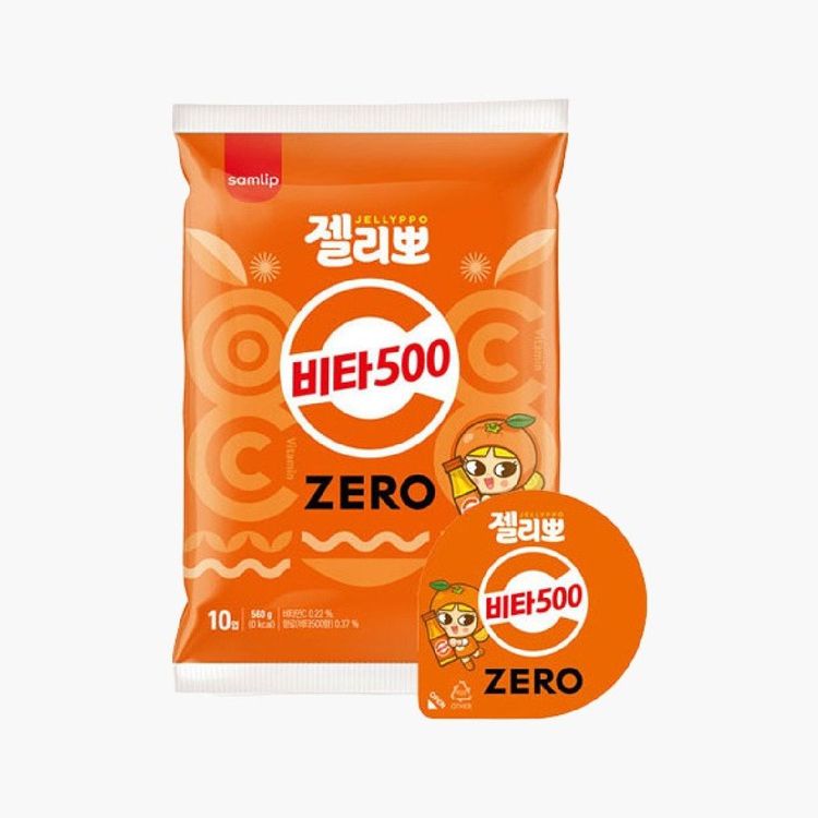 삼립 간식 비타 500 젤리뽀 10입 560g 2개 | 홈플러스 택배배송
