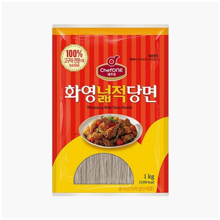 대상 쉐프원 화영넓적당면 1kg 홈플러스 택배배송