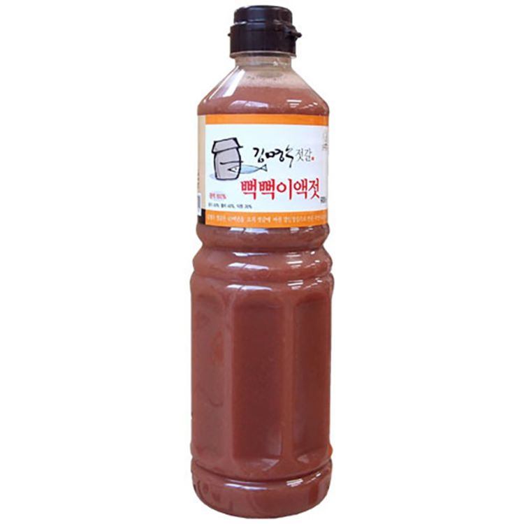 실라리안 천연식품 김명수젓갈 뻑뻑이 액젓 900ml 홈플러스 택배배송