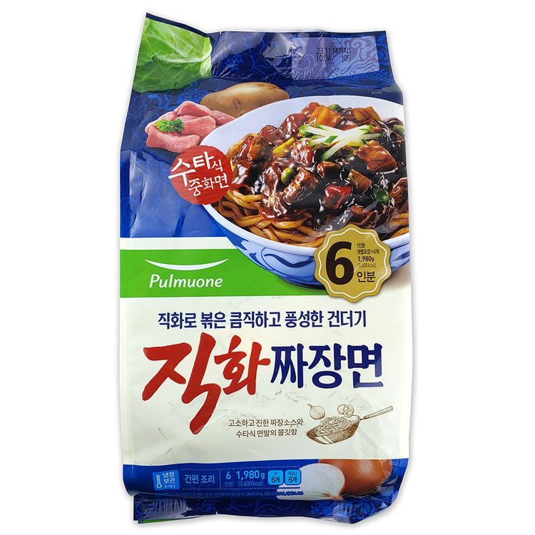 Costco 풀무원 수타식 중화면 직화 짜장면 1980g 6인분 홈플러스 판매자택배