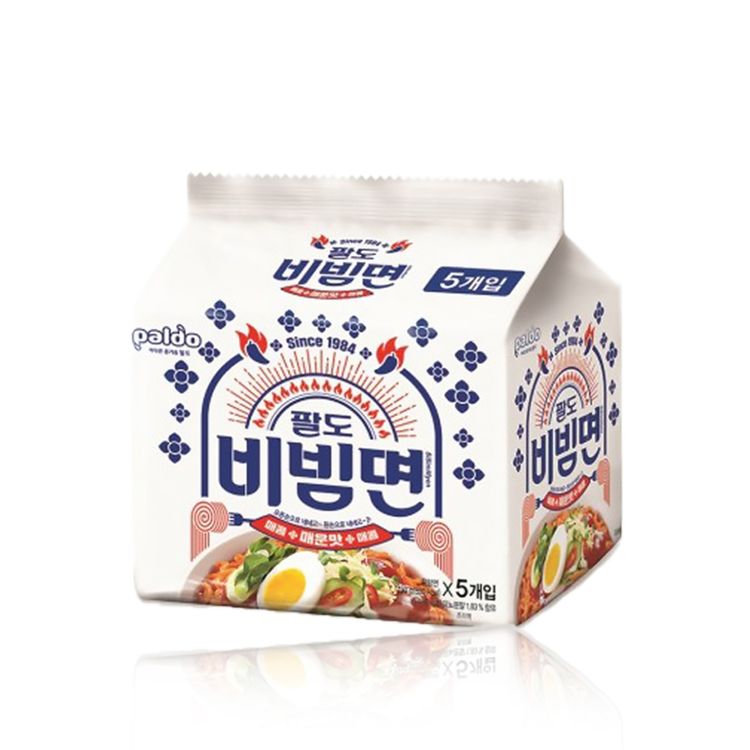 팔도 비빔면 매운맛 130g 5입 x 4개(총20입) | 홈플러스 택배배송