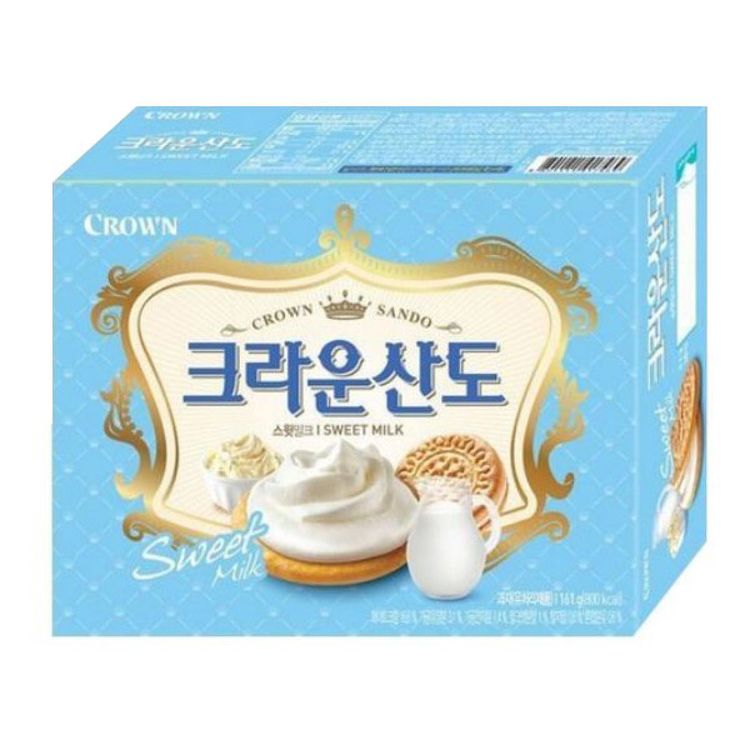 크라운 산도 스윗밀크 161g x 4개 | 홈플러스 택배배송