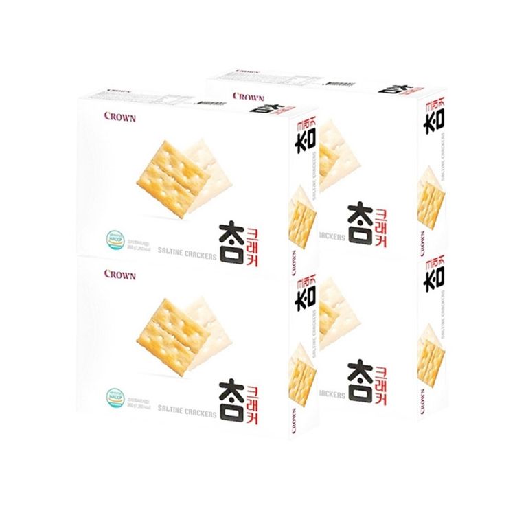 시선 크라운제과 참크래커280g X 4곽 홈플러스 택배배송