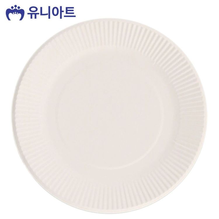유니아트 칼라 종이접시 10개입 흰색 홈플러스 택배배송