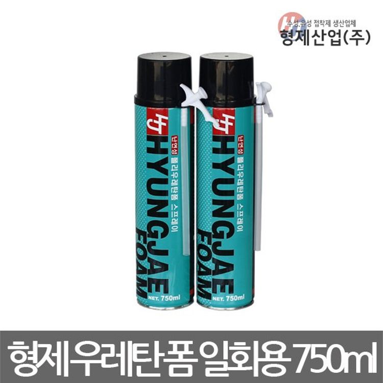 형제산업(주)/HJ-7500/폴리우레탄폼스프레이/750ml | 홈플러스 판매자택배