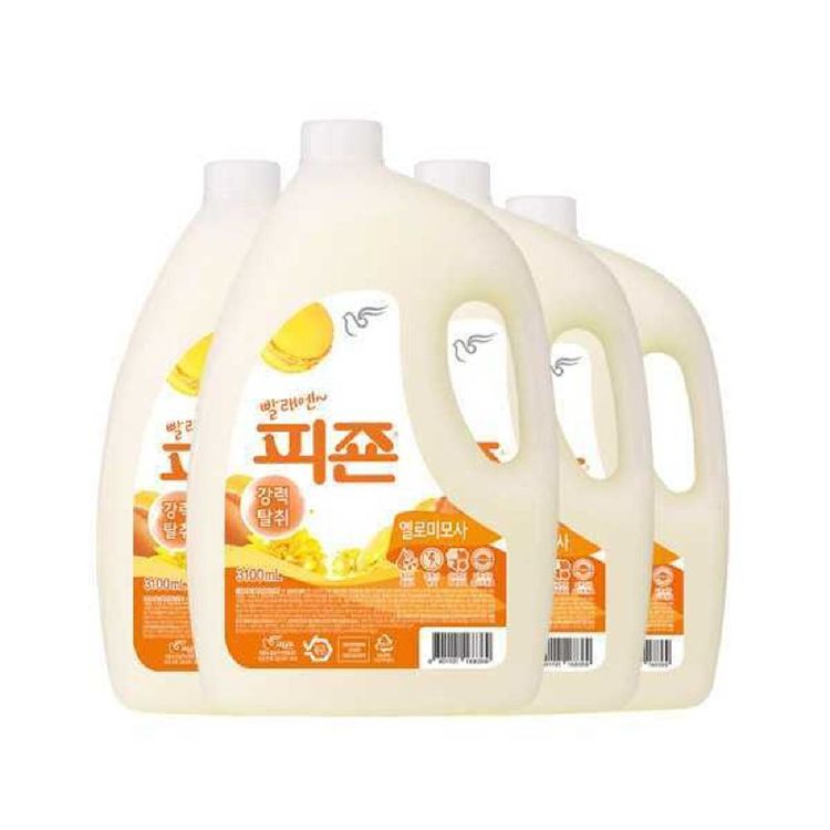 피죤 섬유유연제 3100ml 4개 옐로미모사 홈플러스 택배배송