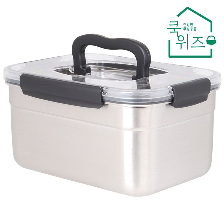 쿡위즈 모노 스텐레스 밀폐용기 핸디김치통 36리터 홈플러스 택배배송