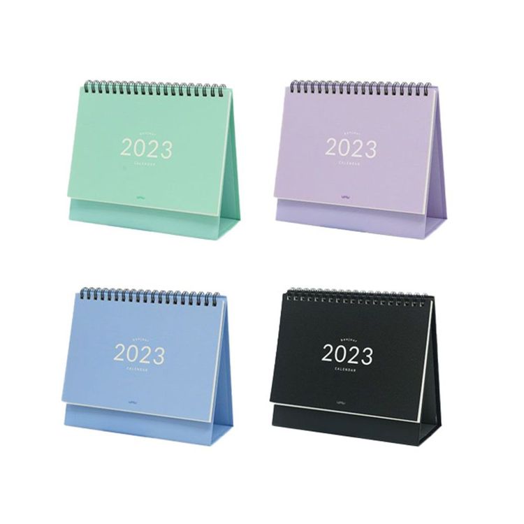 2023 콧수염 탁상달력 4종 세트 책상 먼슬리 캘린더 홈플러스 택배배송