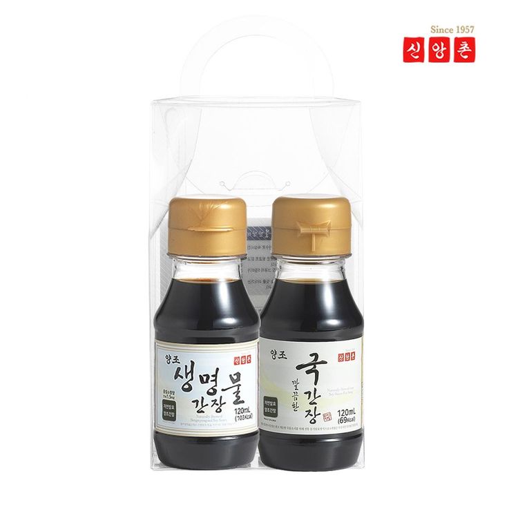 신앙촌 양조간장 테이블세트 생명물간장 120ml국간장 120ml 홈플러스 택배배송
