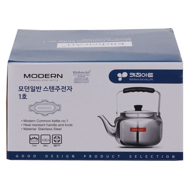 키친아트 실용적인 N6133a9f3a2 모던 스텐 주전자 1호 07l 홈플러스 택배배송