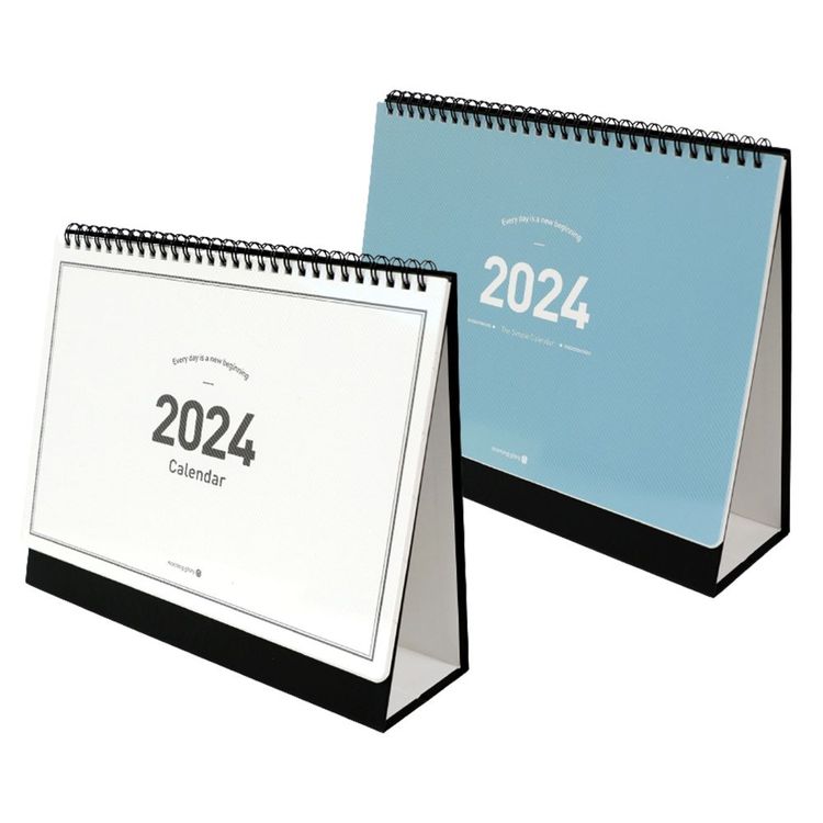 모닝글로리 2024년 스탠딩캘린더 대형 사무용탁상달력 홈플러스 택배배송