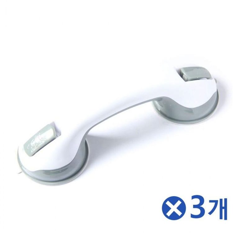 흡착식 욕실 안전 손잡이 베란다 유리문손잡이 3개 홈플러스 택배배송
