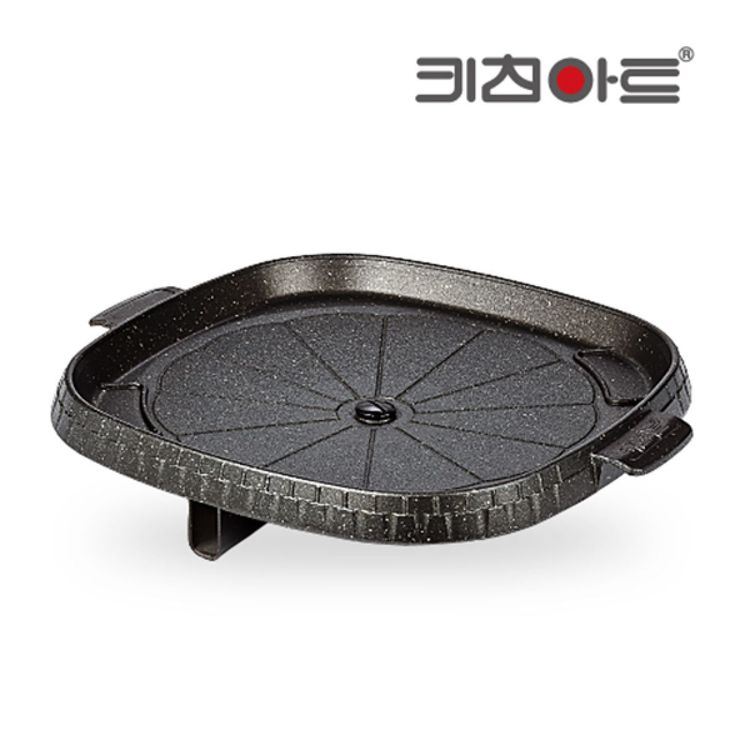 키친아트 금상첨화 마블2 논스틱코팅 사각 구이팬 고기불판 다용도불판 홈플러스 택배배송