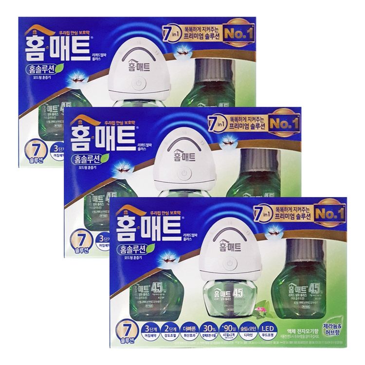 홈매트 모드형훈증기리퀴드 알파플러스 허브향 90일 X 3개 홈플러스 택배배송